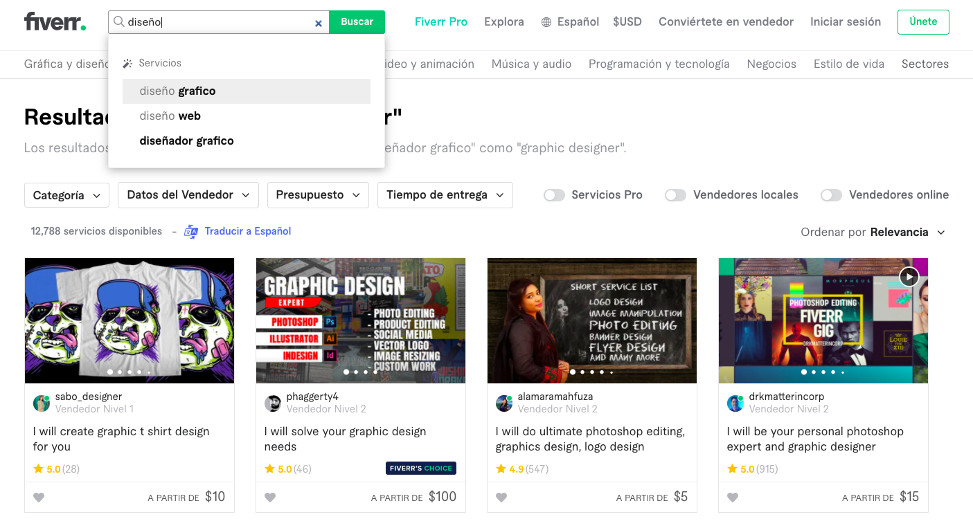 Fiverr en Español: ¿Cómo Puedo Empezar? - El Taller del Emprendedor