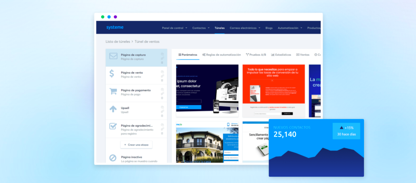 ¿Qué es Systeme io? - Reseña en Español - El Taller del Emprendedor