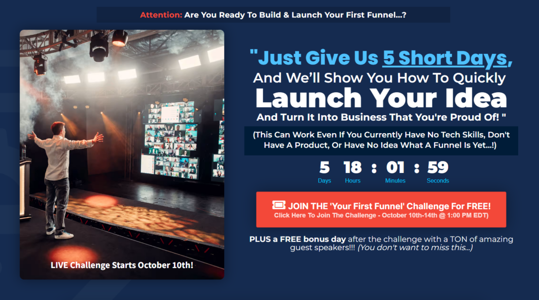 ¿Qué es Your First Funnel Challenge? - El Taller del Emprendedor